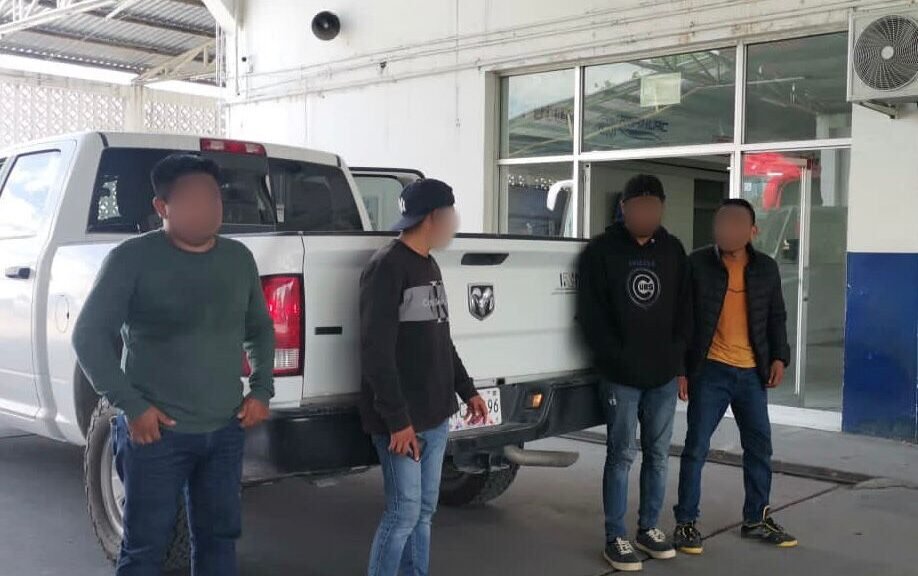 Recata el INM a cuatro migrantes que fueron abandonados por “polleros ...