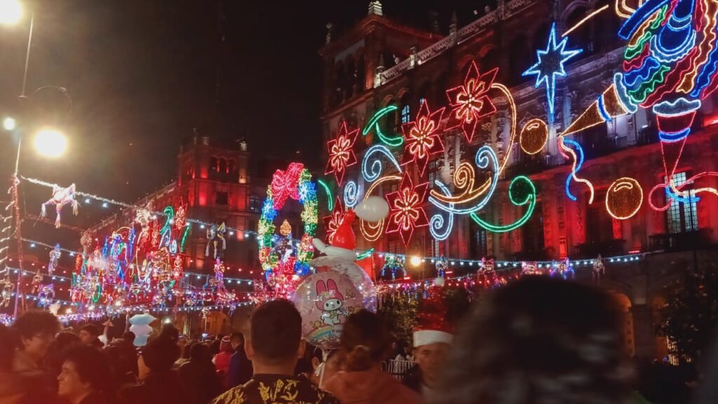 Espectacular verbena navideña en la ciudad de México (Fotos y video) - México Ya